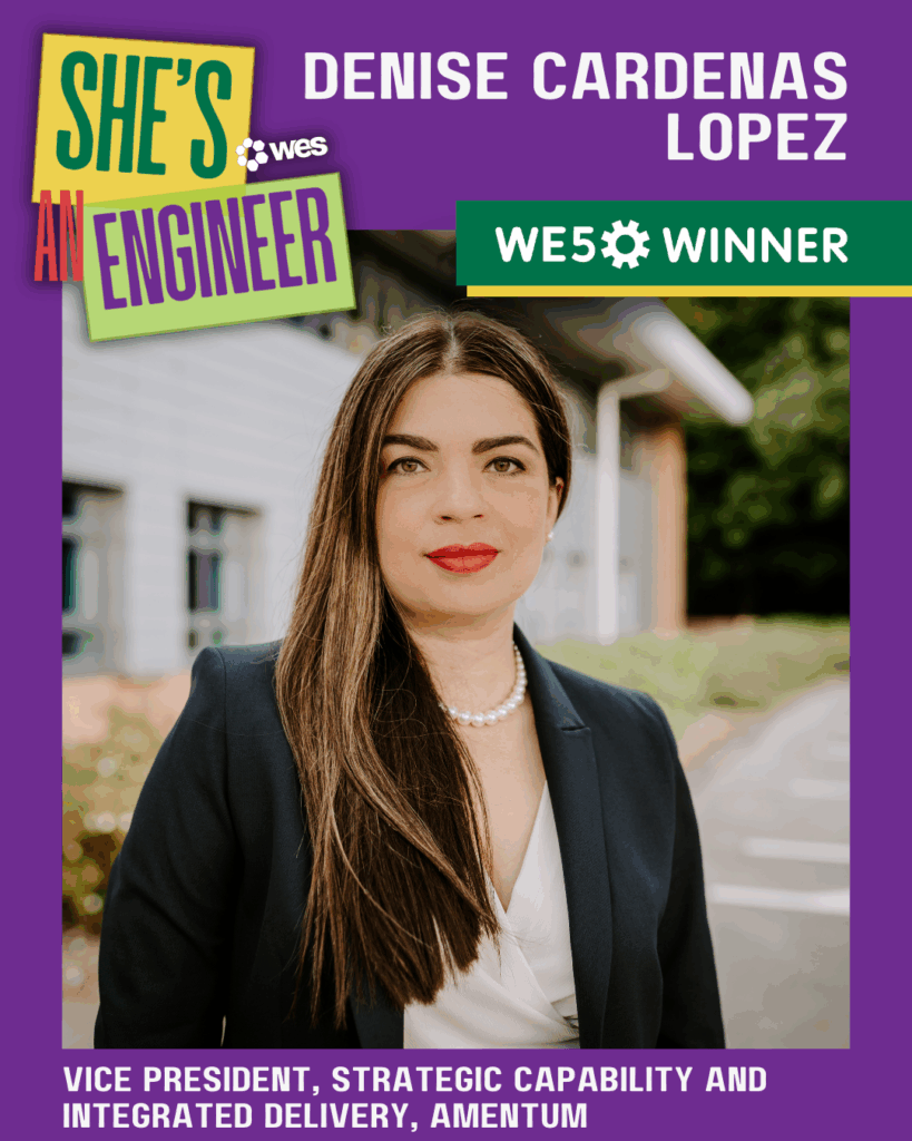 Denise Cárdenas López – WE50 Winner 2025 - Women's Engineering Society