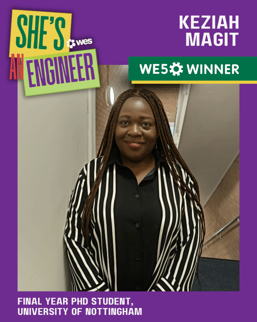 Keziah Magit – WE50 Winner 2025 - Women's Engineering Society
