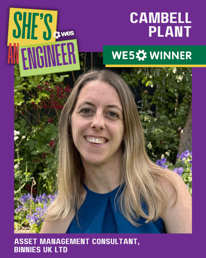 Cambell Plant – WE50 Winner 2025 - Women's Engineering Society